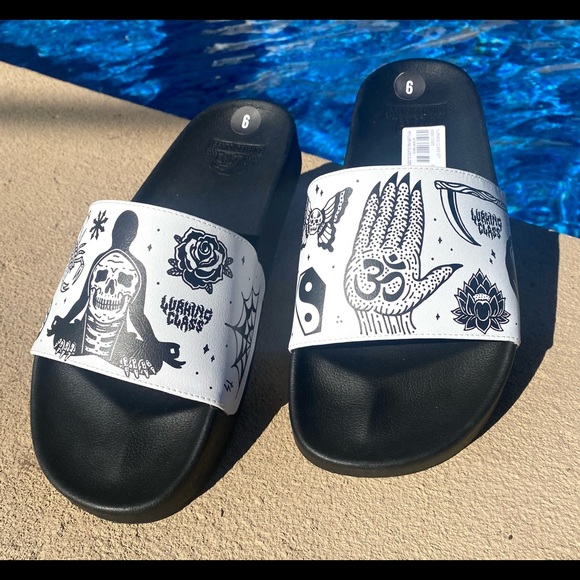Lurking Class | Shoes | Punk Rock Namaste Slides | Poshmark
